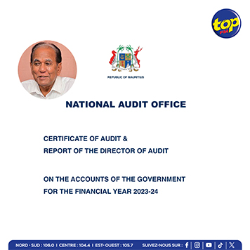 Audit Report 2023-2024 : « Les Findings démontrent que des jouisseurs dirigeaient le pays ...